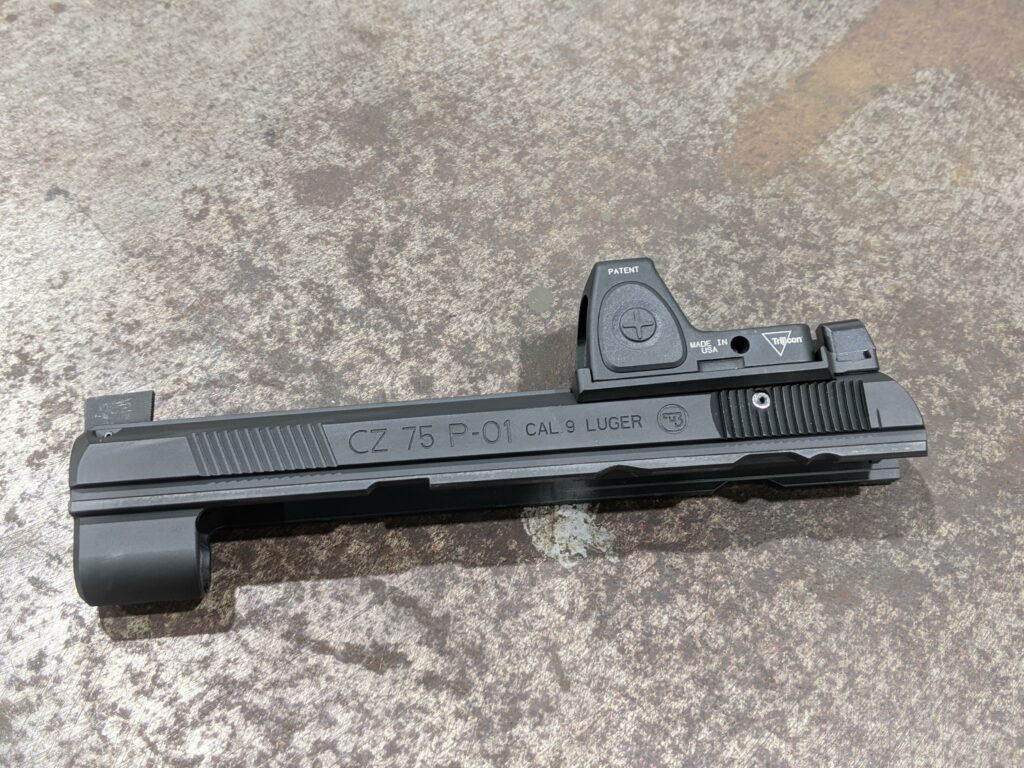 RMR Footprint Optic Cut (Holosun 407c/507c/508t) for CZ75 - Wager ...